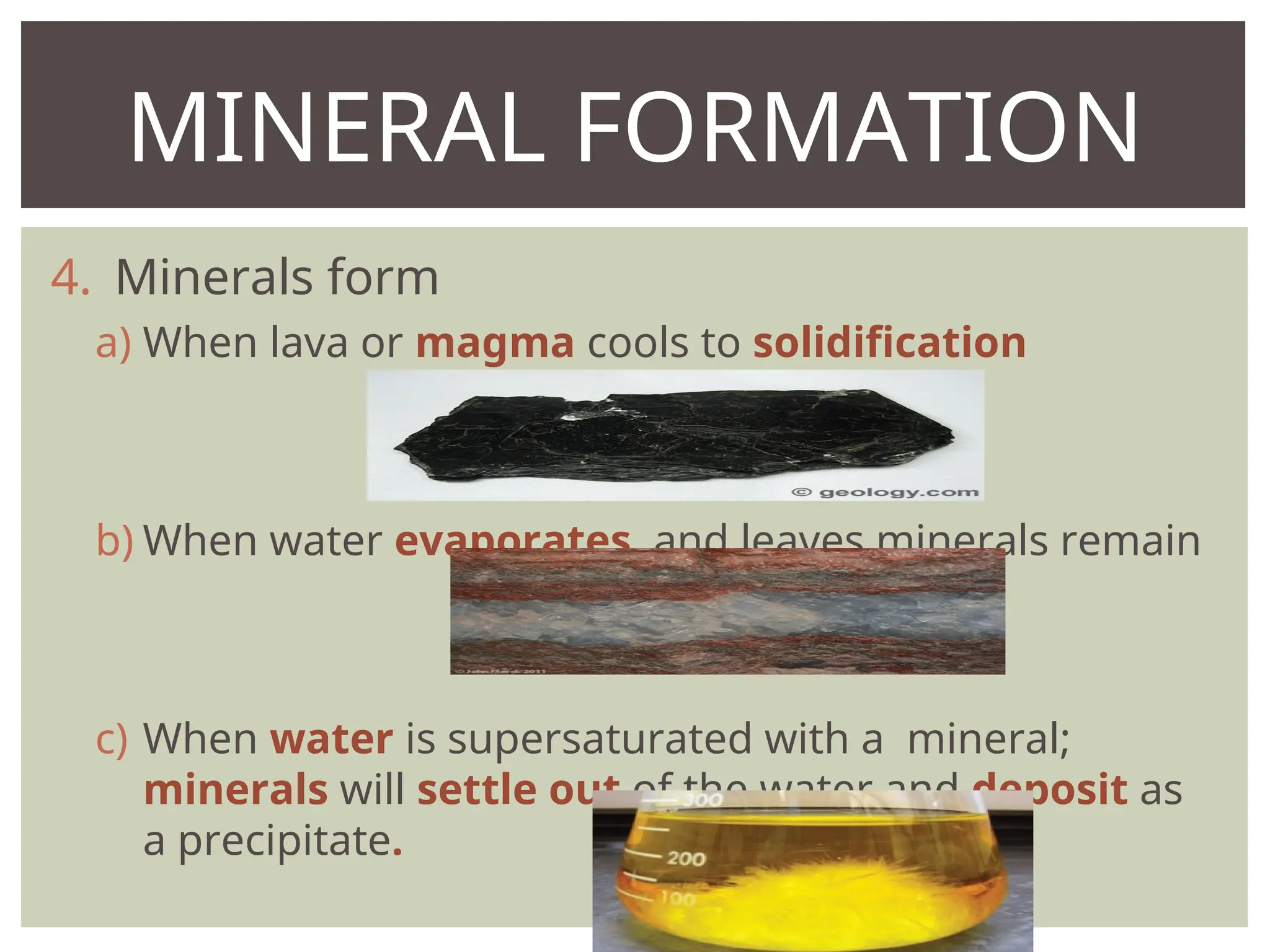 Minerals_-_Rocks power point for grade 11 | PPT | Chemistry | Science