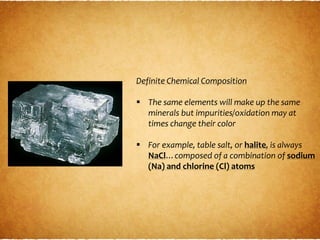 Definite Chemical Composition
