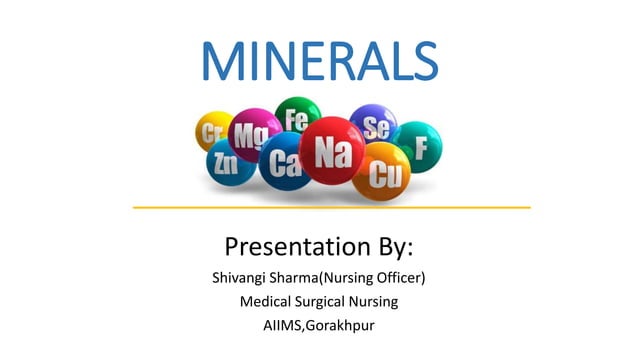 minerals (2).pptx Major Minerals Also known as Macro-minerals They are ...