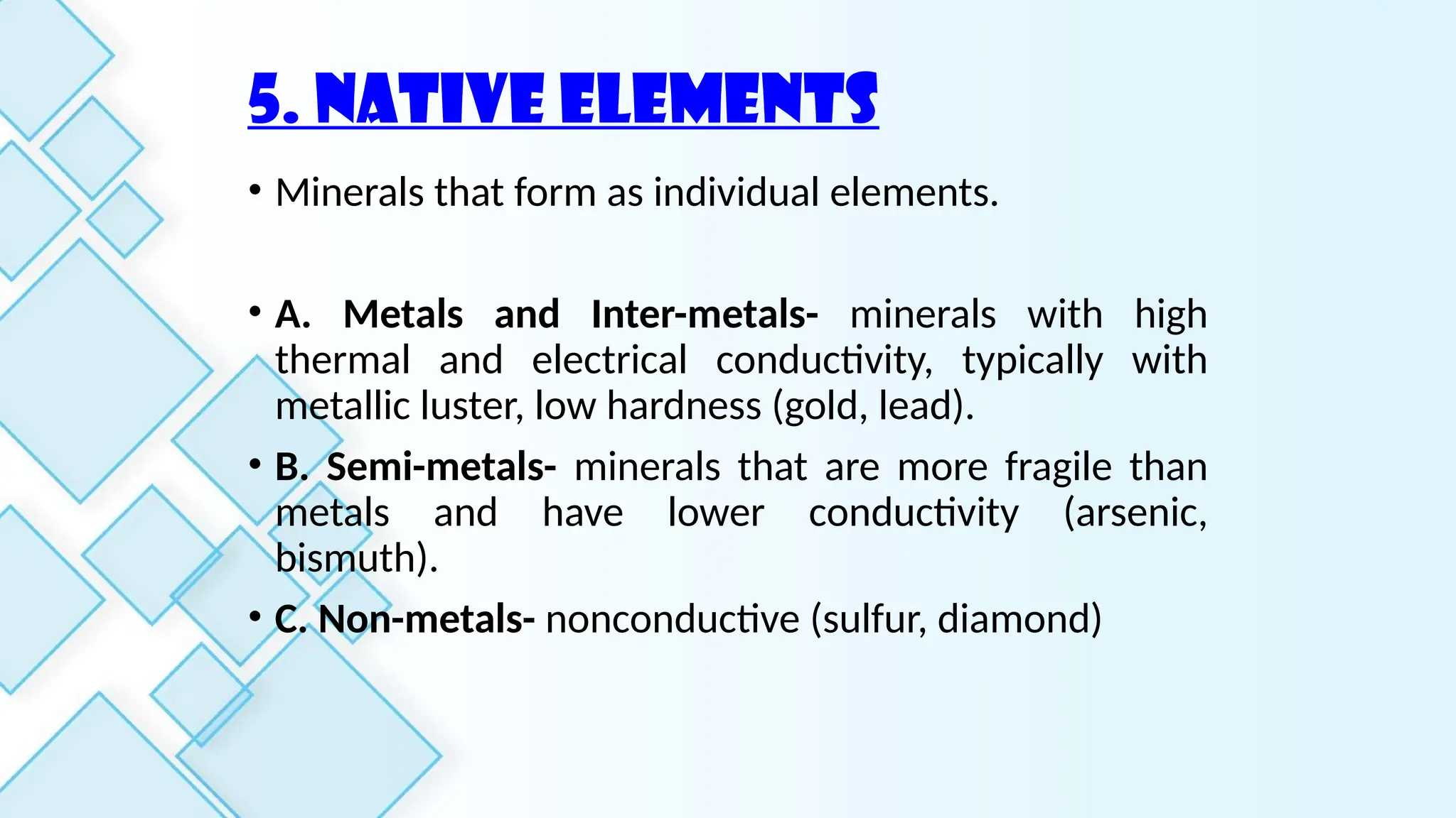 DEFINITION OF MINERALS AND ITS DIFFERENT PROPERTIES | PPTX