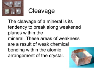 Introduction to Mineralogy (The Basics of Earth Science) | PPT