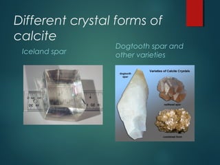 Minerals and crystals | PPT