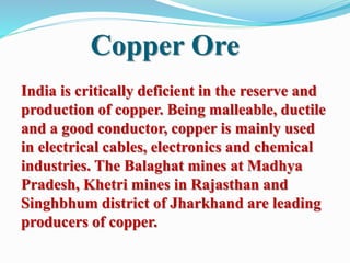 Minerals and energy resources | PPTX