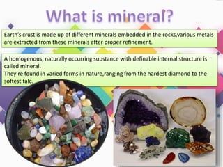 Minerals and energy resources | PPTX