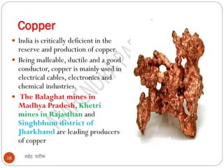 Minerals and energy resources | PDF
