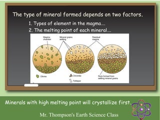 Minerals and Formation | PPT