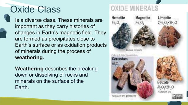 MINERALS AND ROCKS PRESETATION EARTH SCIENCE | PPT