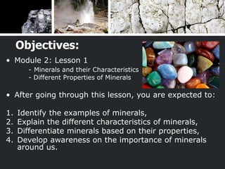 Minerals and Rocks.pdf fgfdgregergergergregerger | PPT