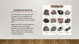 Minerals and Rocks.pptxsvgjhdksgfiucJAQ,GDS,JKQGL | PPT