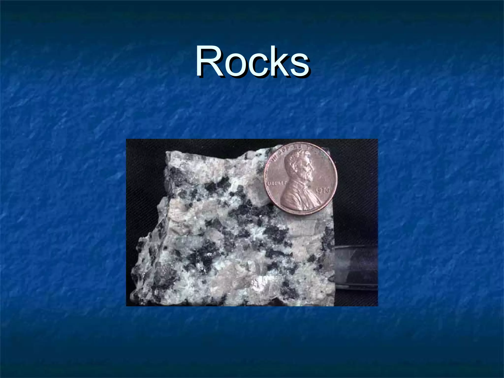 Minerals and rocks for presentations | PPT | Chemistry | Science