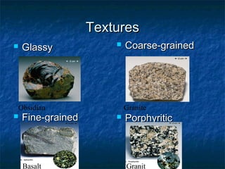 Minerals and rocks for presentations | PPT