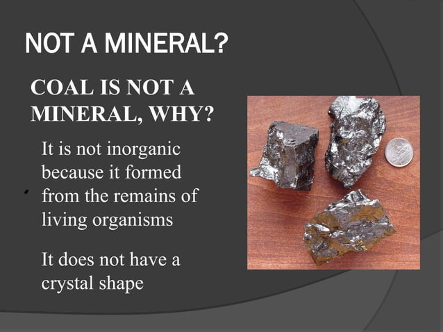 CHARACTERISTICS OF MINERALS AND THEIR PROPERTIES.ppt | Chemistry | Science