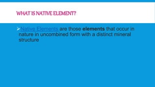 Minerals final | PPT