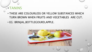 Minerals,flavours and colours | PPTX