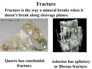 Mineral Fracture Vs Cleavage