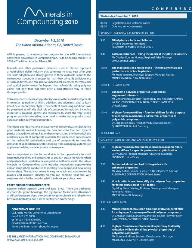 Minerals in compounding_us_10_brochure | PDF