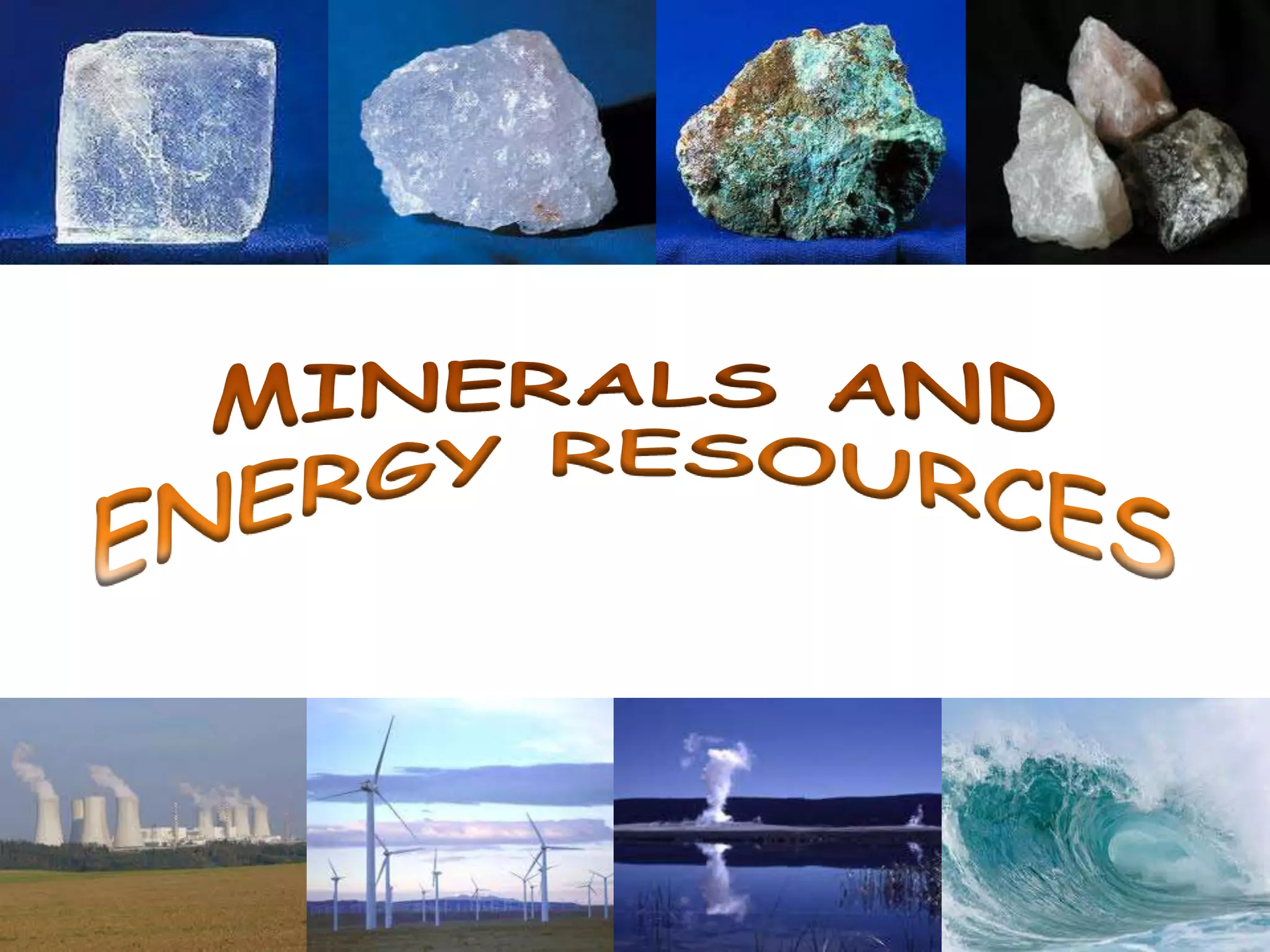 Minerals in india ppt | PPTX