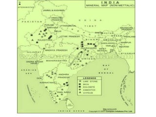Minerals in india ppt | PPTX