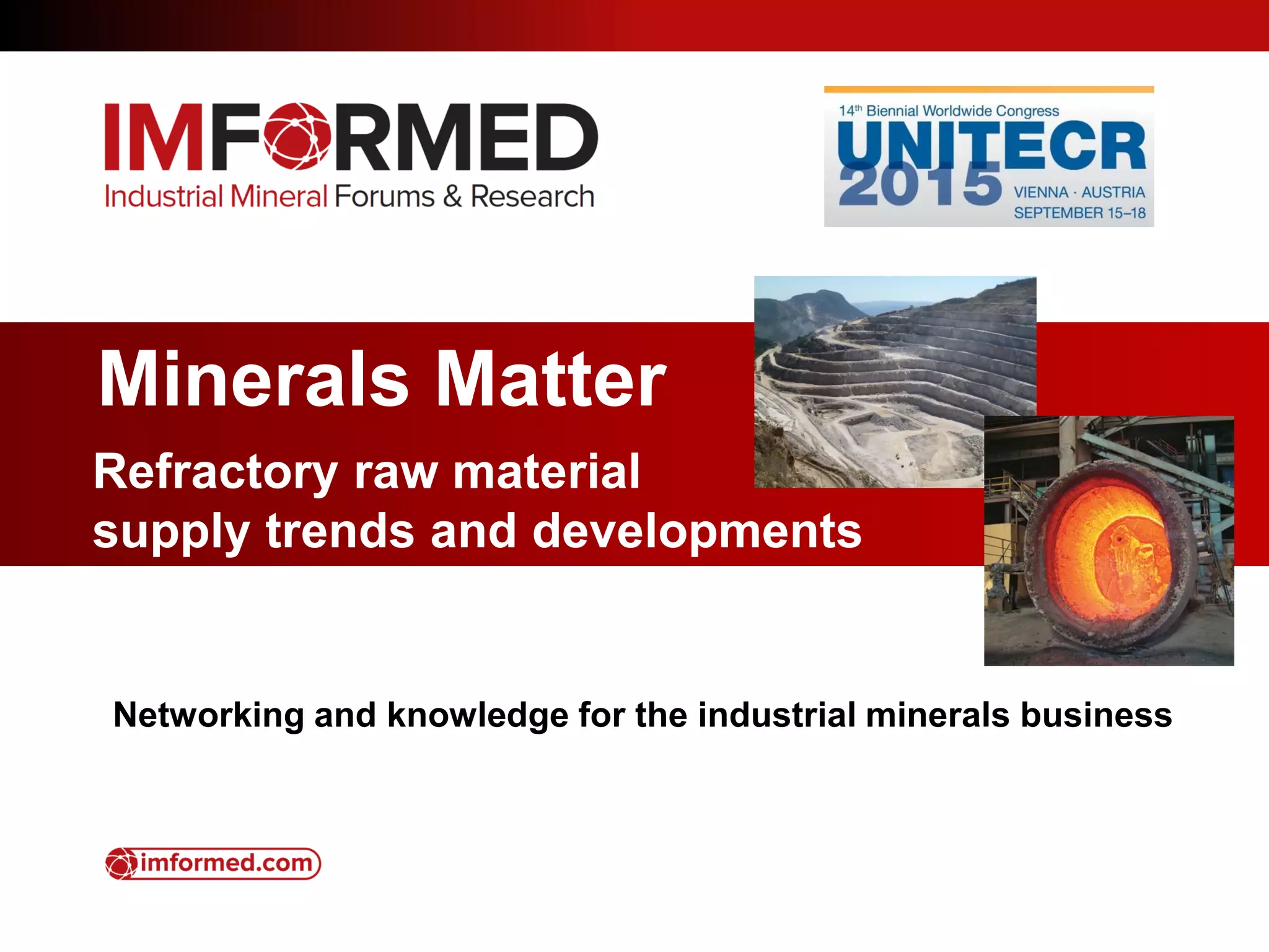 Refractory Minerals Outlook: Minerals Matter | PDF
