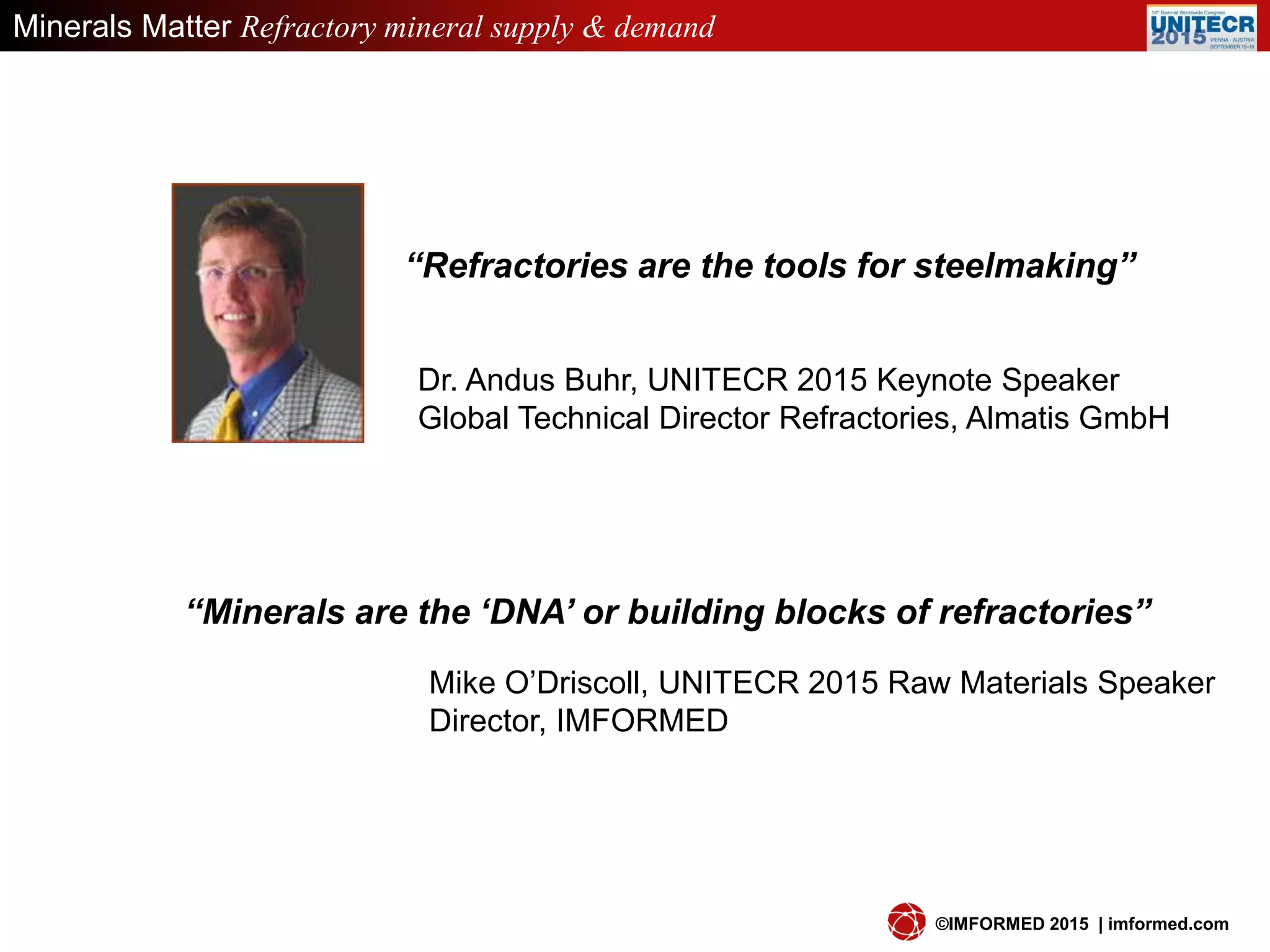 Refractory Minerals Outlook: Minerals Matter | PDF