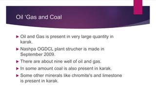Minerals of karak | PPTX