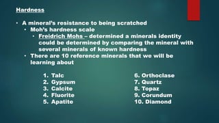 Minerals of the earths crust | PPTX