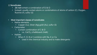 Minerals of the earths crust | PPTX