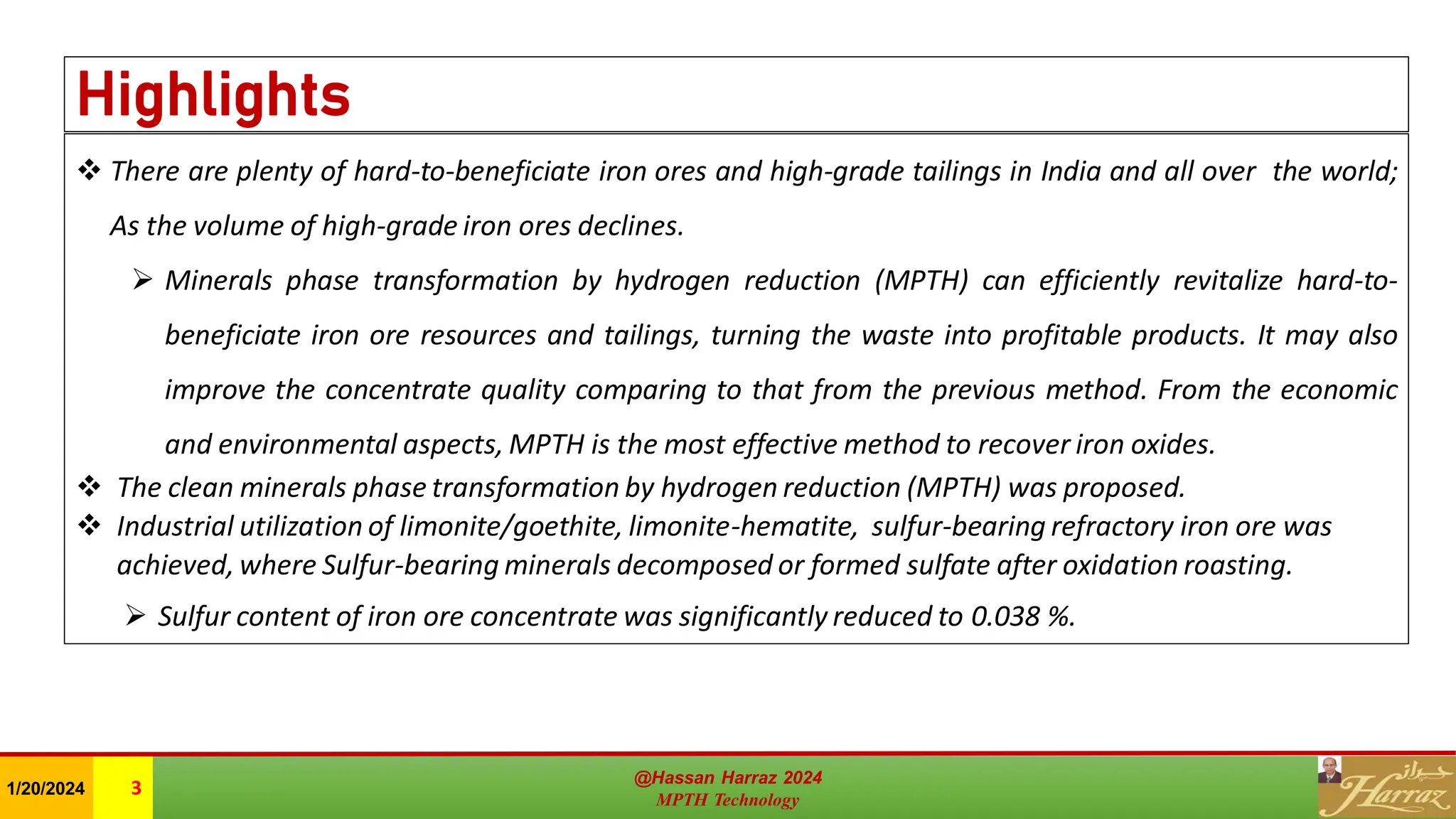 Minerals phase transformation by hydrogen reduction.pdf