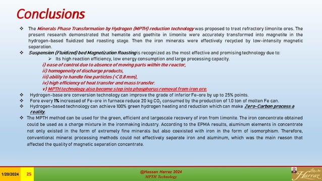 Minerals phase transformation by hydrogen reduction.pdf