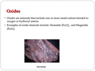 Minerals Resources India | PPT