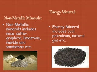 Minerals and energy resources | PPTX