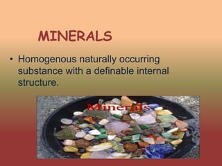 Minerals and energy resources | PPTX