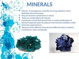minerals and energy resources class 10th | PPSX