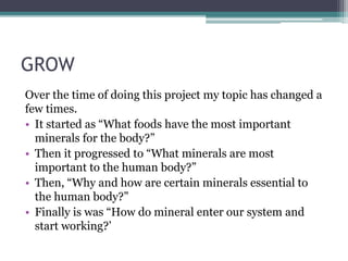 Minerals That are Essential to the Body | PPT