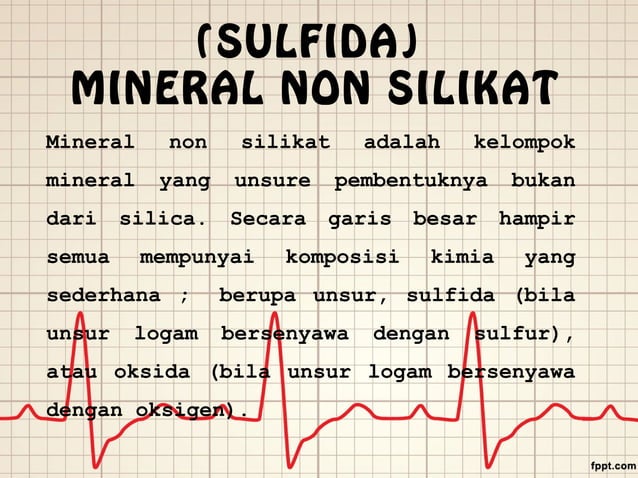 Mineral Sulfida Ppt