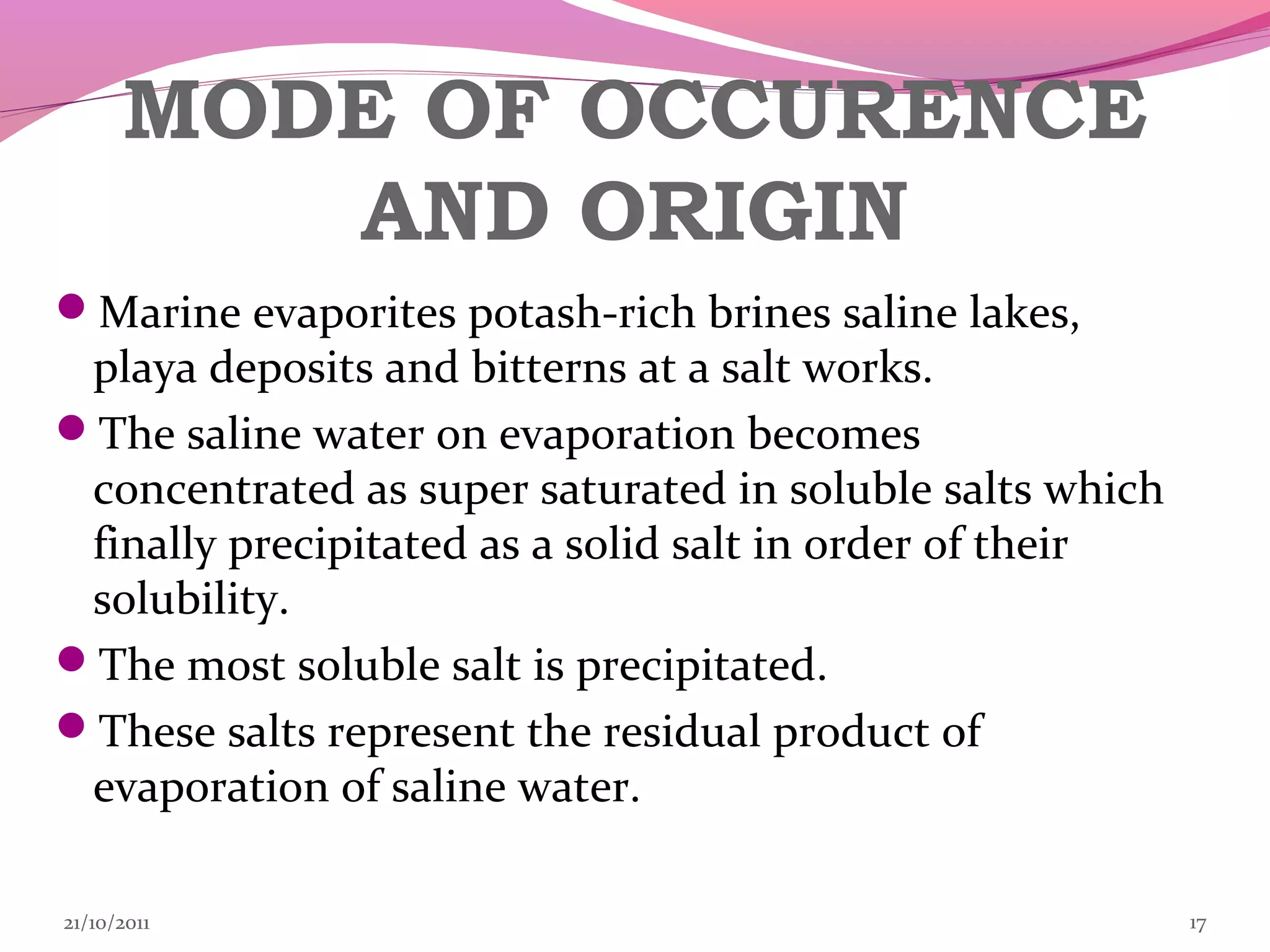 Minerals used as glass making materials | PPT