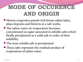 Minerals used as glass making materials | PPT