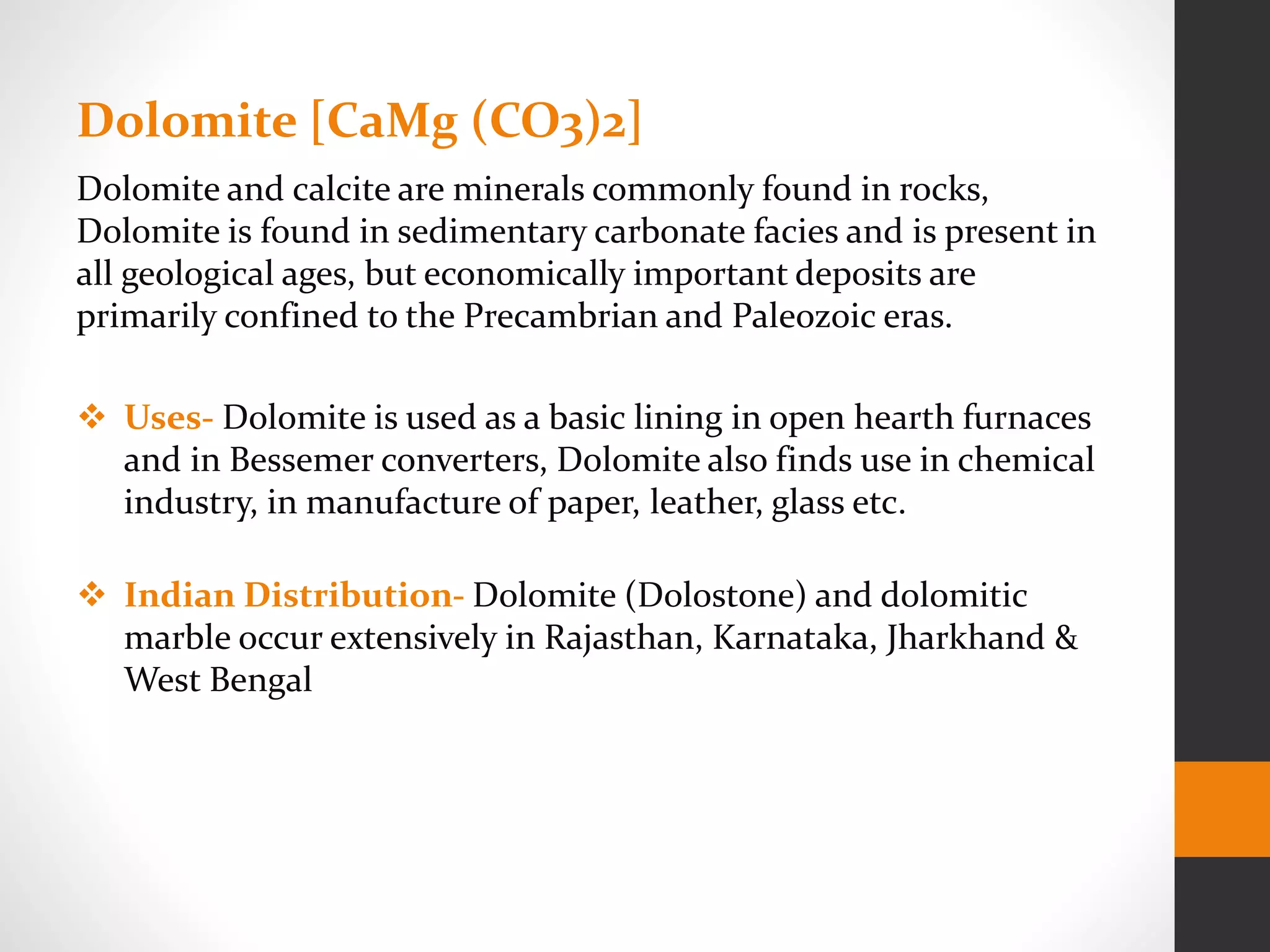 Minerals Used In Refractory Industries by Jatin Pant.pptx