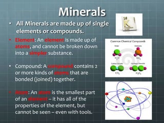 Minerals - What are they? | PPTX