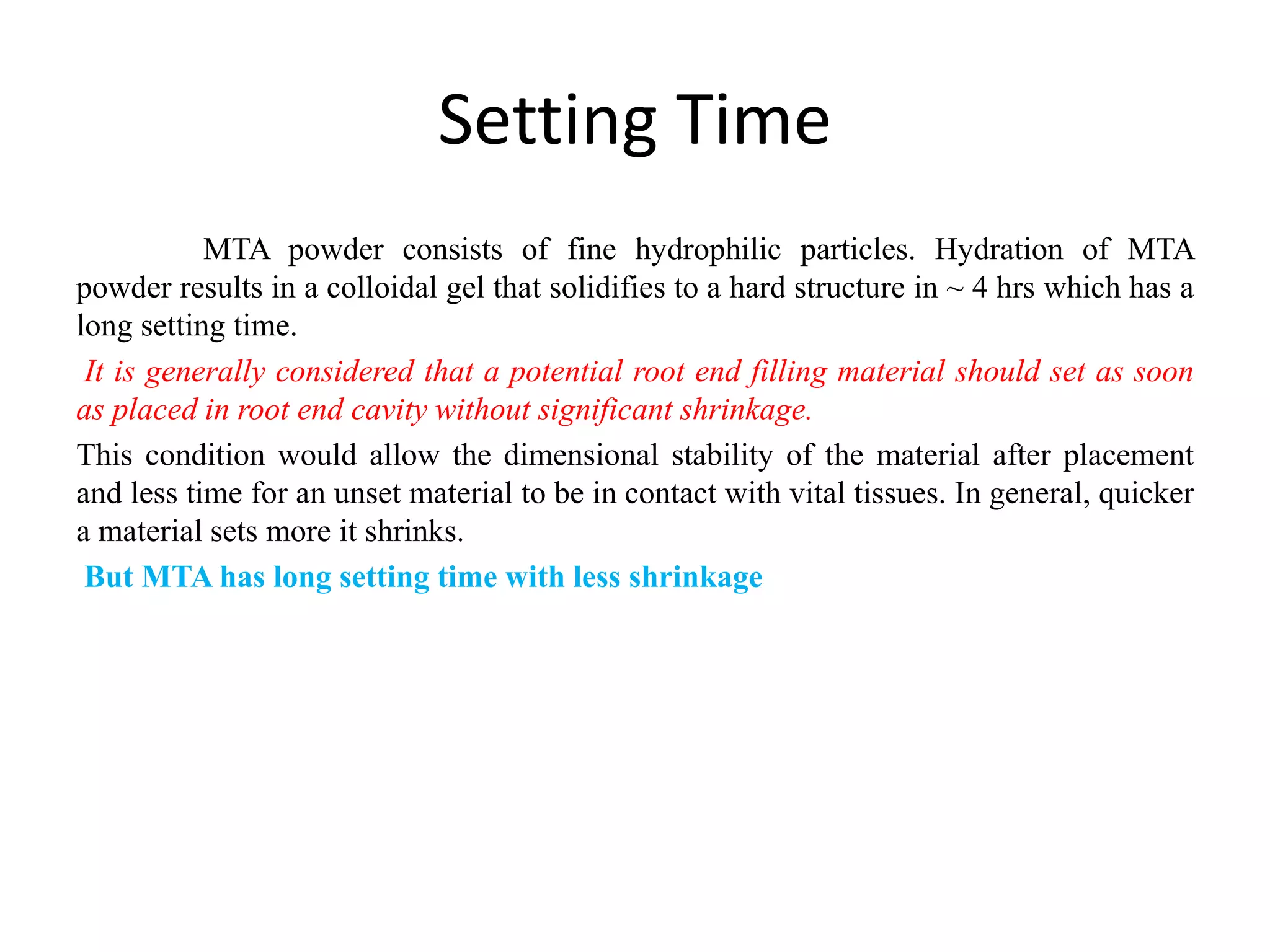 Mineral trioxide aggregate | PPTX