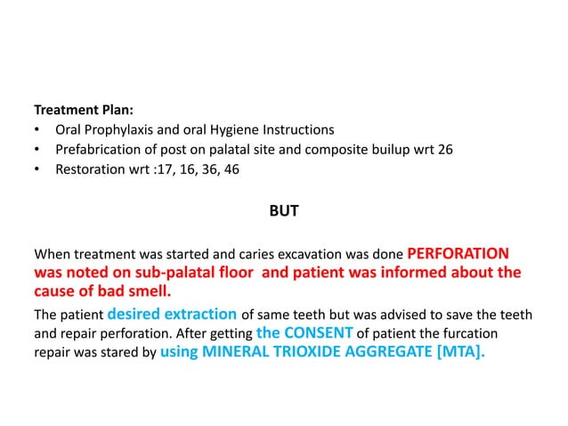 Mineral trioxide aggregate | PPTX | Dental Health | Diseases and Conditions