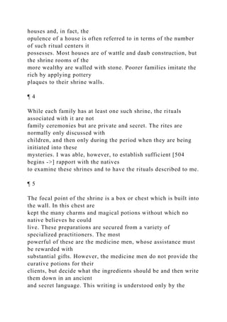 Miners Body Ritual among the Naciremahttpsmsu.edu~j.docx