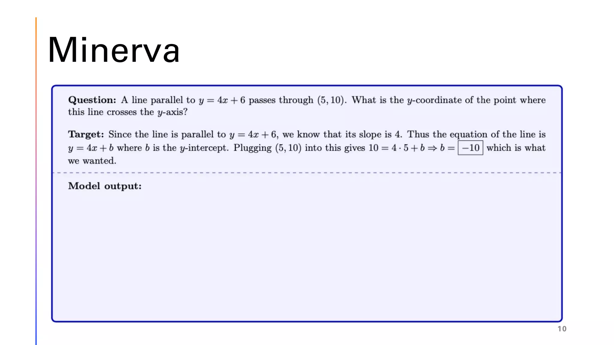 Minerva - Solving Quantitative Reasoning Problems with Language Models | PDF