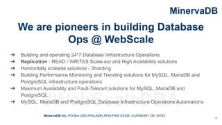 MinervaDB corporate profile | PDF