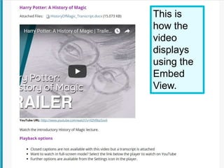 Introduction to Embedding Content | PPT