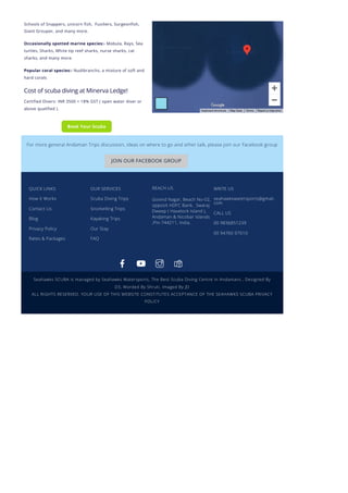 Explore Minerva Ledge Dive Site on Havelock Island | PDF