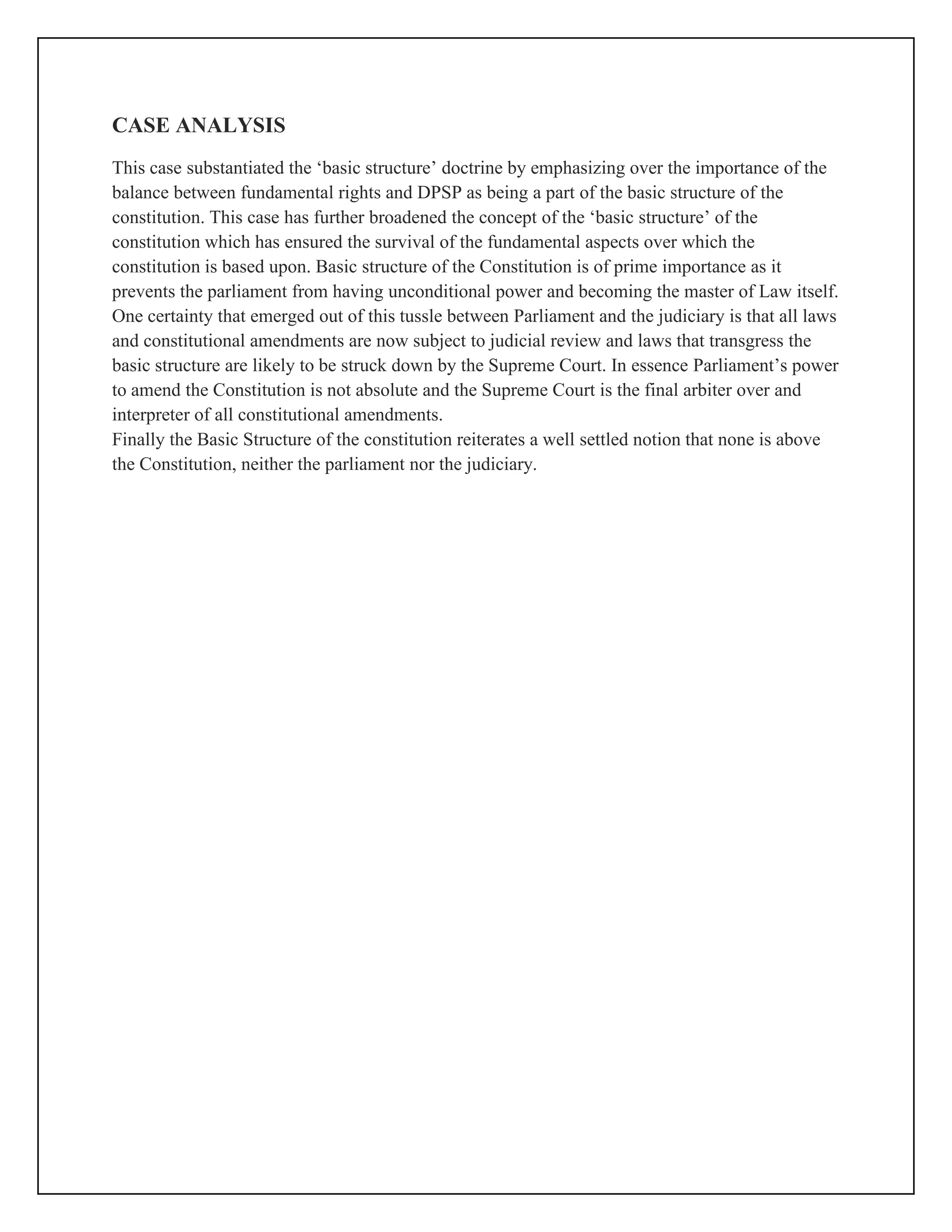 Minerva mill case ltd | PDF