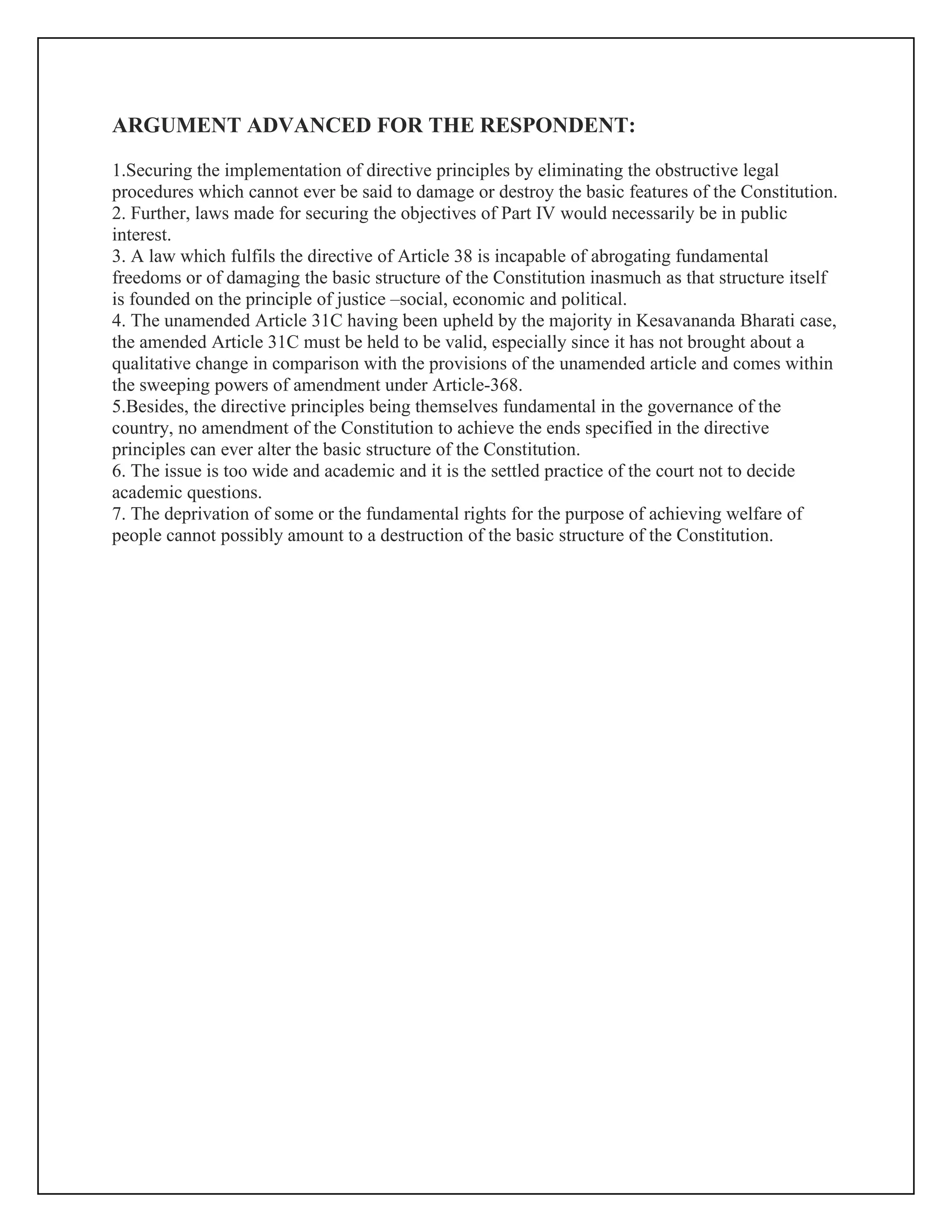 Minerva mill case ltd | PDF