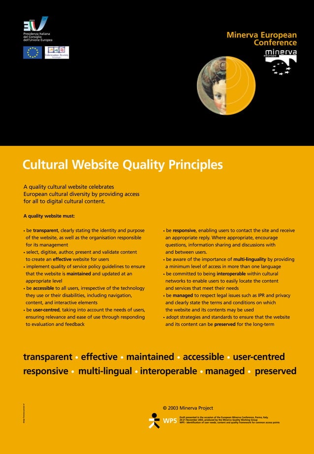 Minerva project | PDF