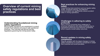 Comprehensive guidelines for effective mining safety measures | PPTX
